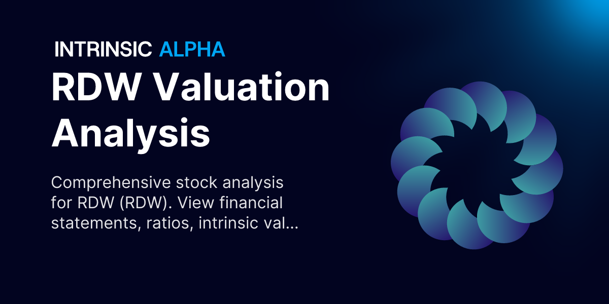 RDW Intrinsic Valuation and Analysis (Redwire Corporation) - NYSE ...